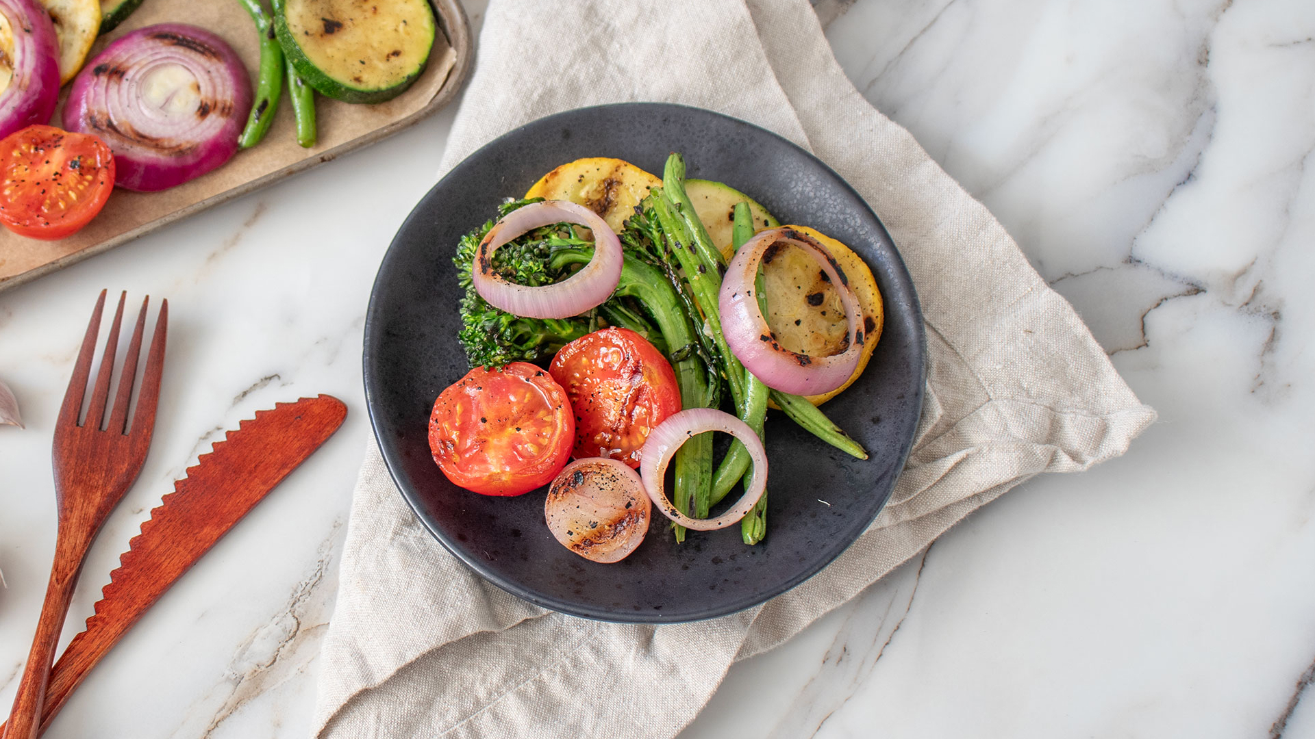 Grilled Seasonal Summer Veggies Simple Side for Summer Entrees ...