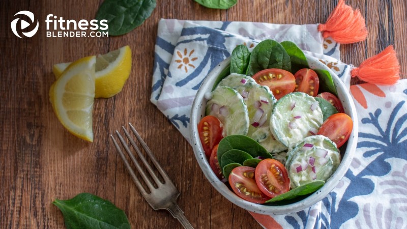 Cucumber Raita Side Salad | Fitness Blender
