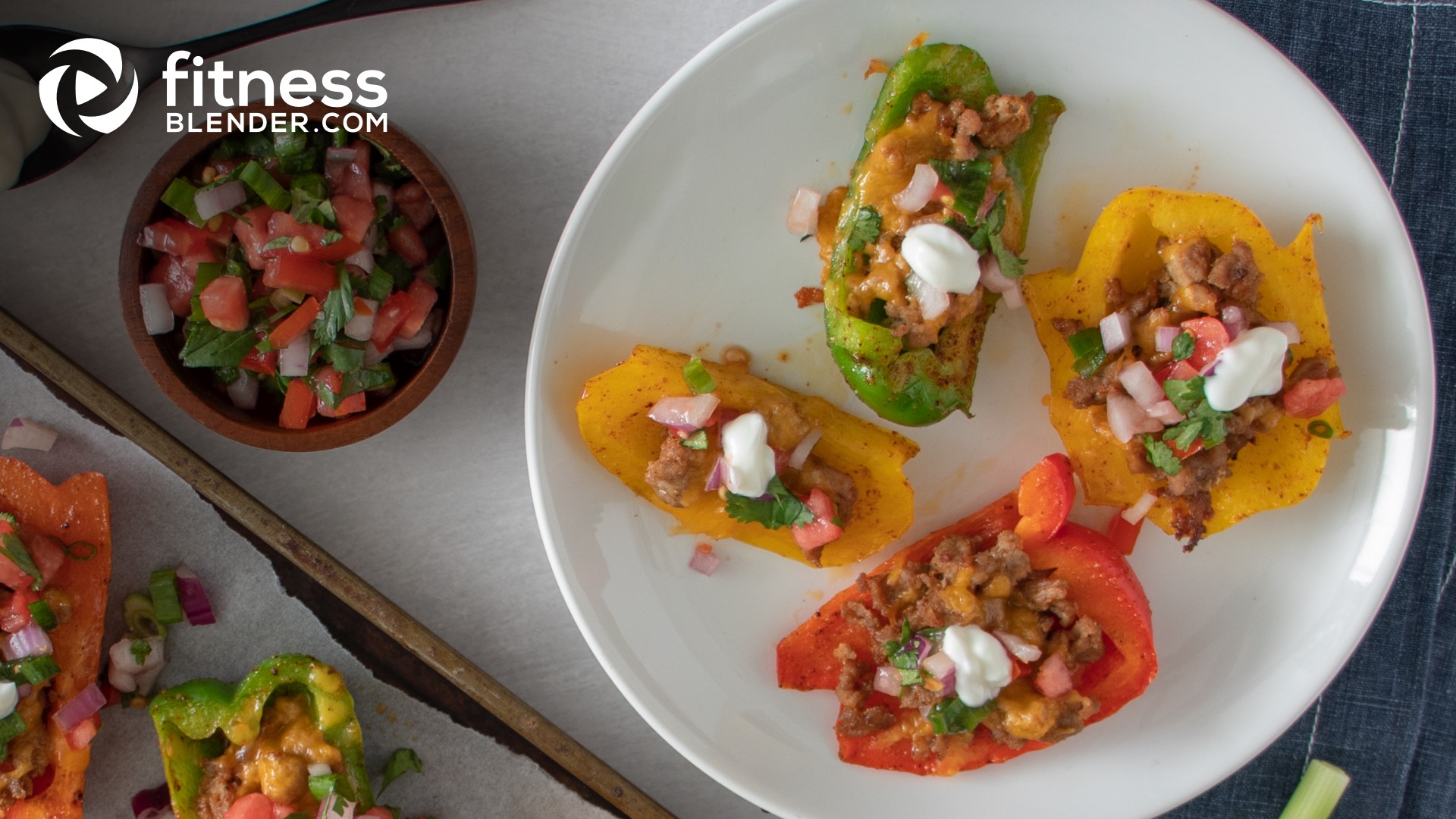 Delicious Bell Pepper Nachos | Fitness Blender