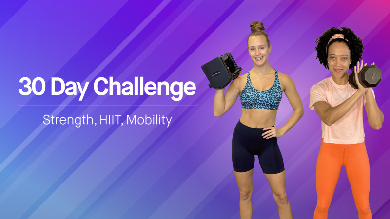 30 Day Challenge: Strength, HIIT, Mobility Six New Progressively ...