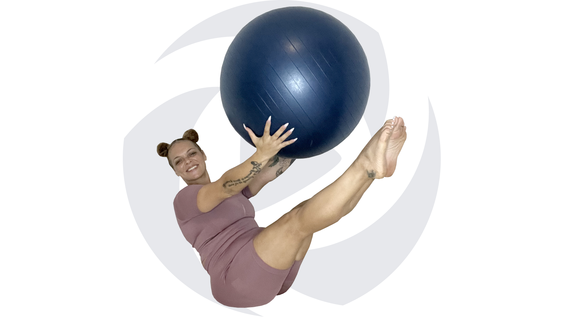 Yoga Flow with an Exercise Ball Improve Balance and Stability | Fitness ...
