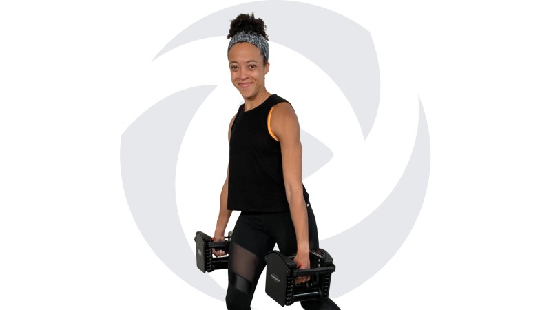 Total Body Weighted Cardio HIIT Match or Beat Reps | Fitness Blender