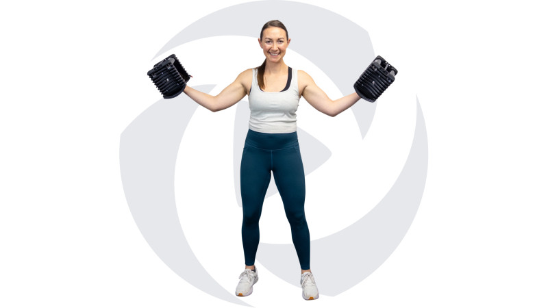 Upper Body Pull with Cardio Pyramid Spicy Dumbbell Strength and Cardio ...