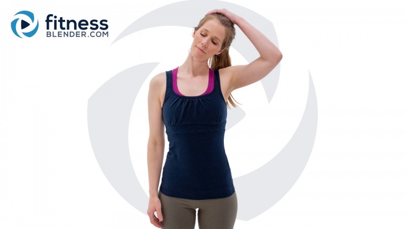 Stiff Neck Stretches and Exercises to Fight Off Tech Neck | Fitness Blender